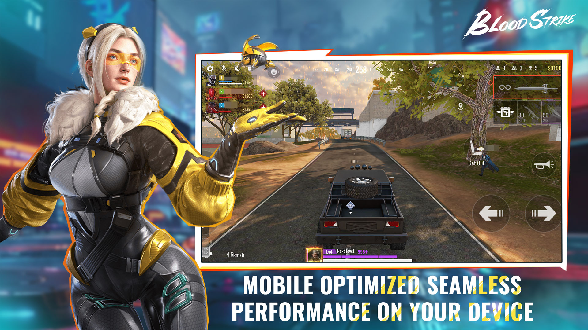 BloodStrike, NetEase Games' fast-paced battle royale FPS is now on mobile!