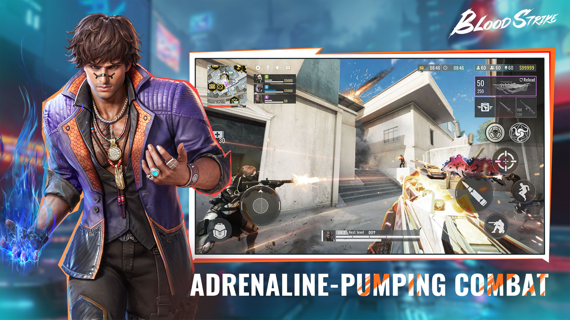 BloodStrike, NetEase Games' fast-paced battle royale FPS is now on mobile!